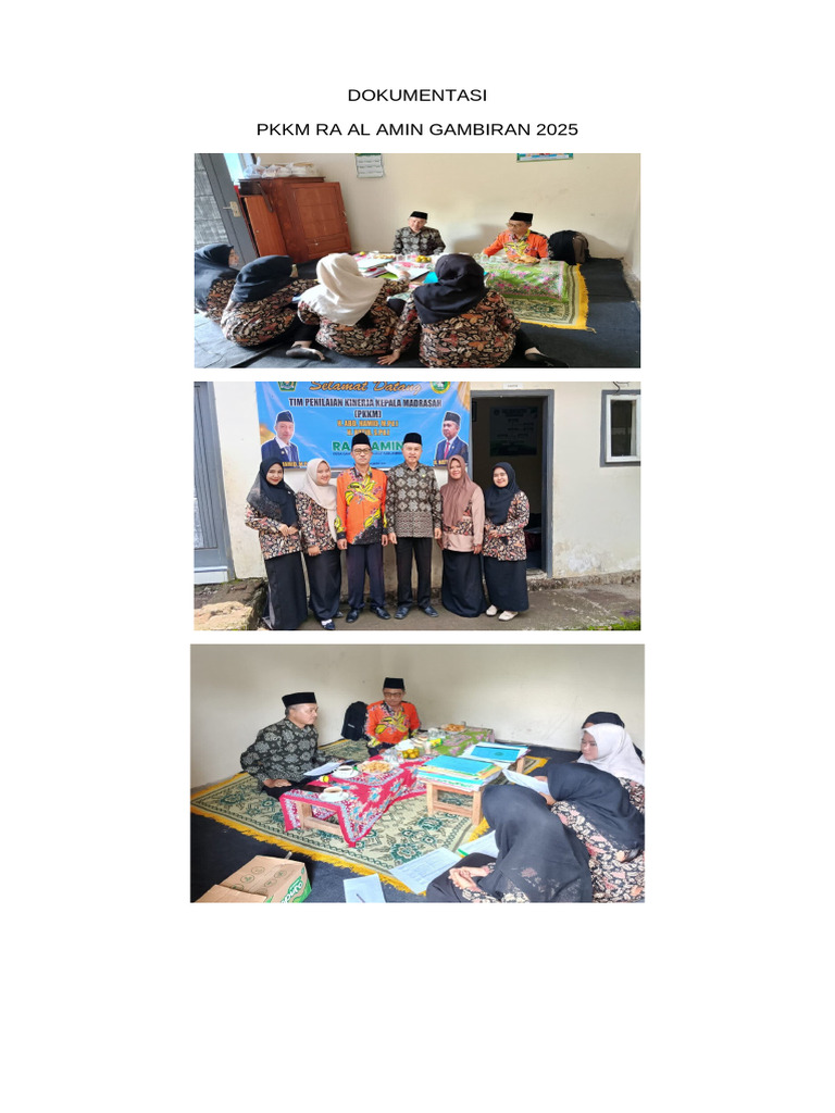 Dokumentasi PKKM 2025 | PDF