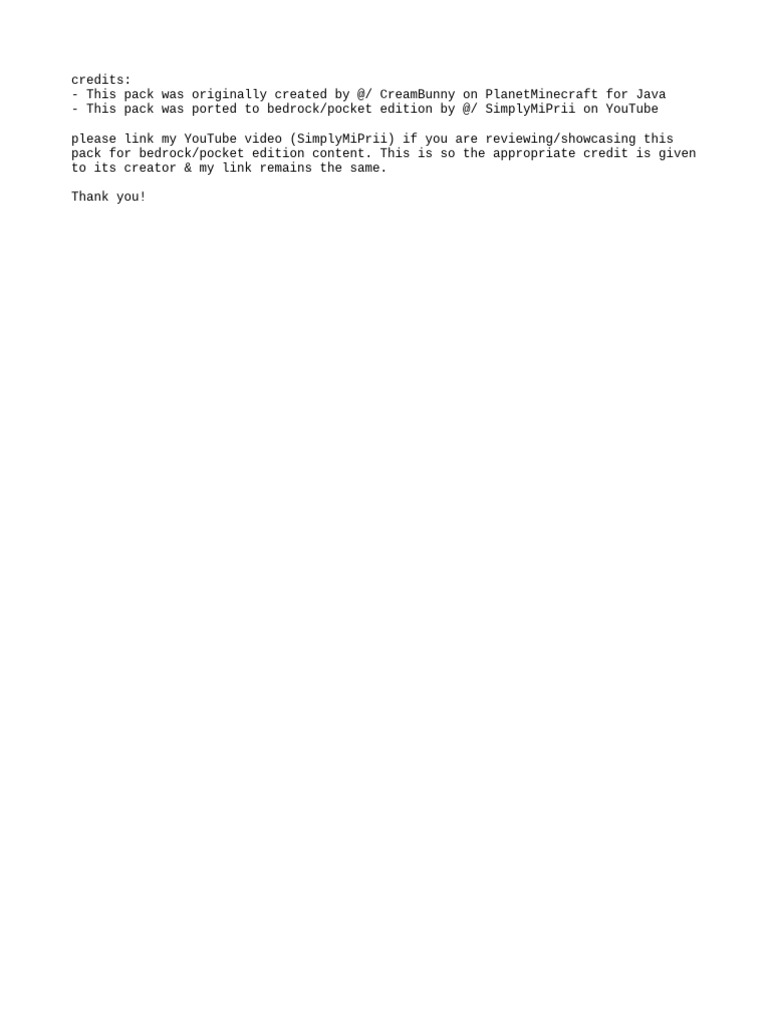 Credits | PDF