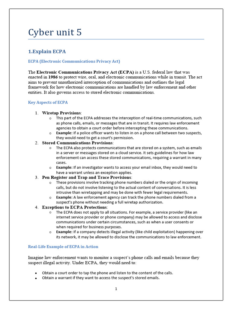 Unit 5 Material | PDF | Cybercrime | Digital Forensics