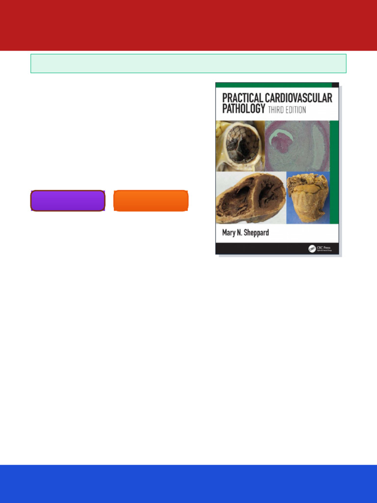 Practical Cardiovascular Pathology 3rd Edition by Mary Sheppard ...