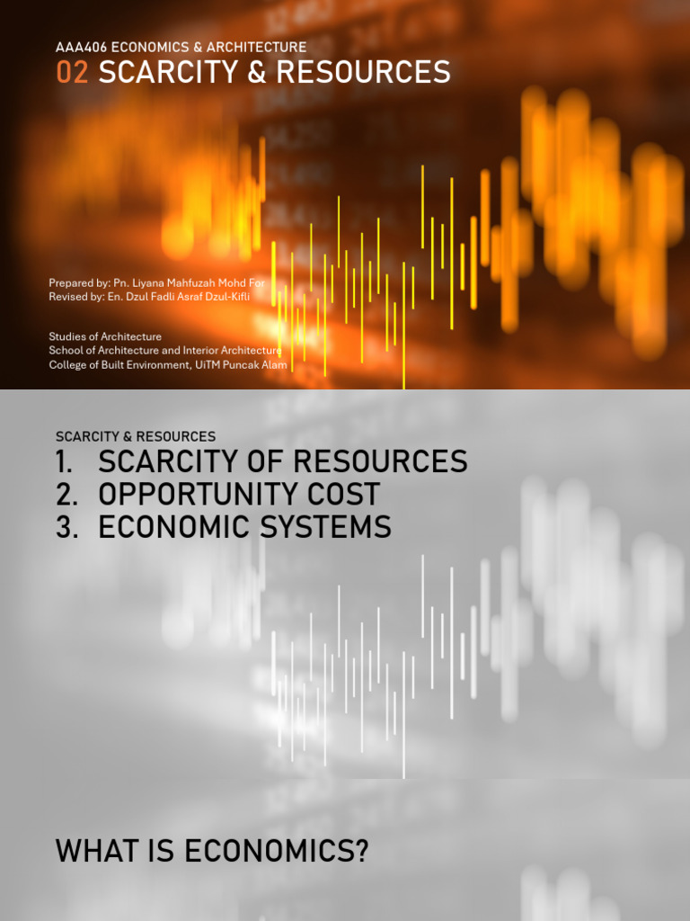 Topic 02 - Scarcity & Resources | PDF | Economic System | Economics