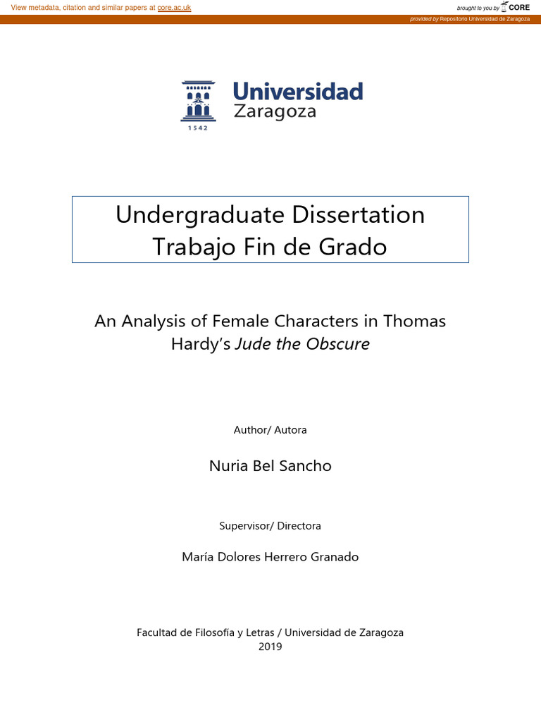 An Analysis of Female Characters in Thom | PDF
