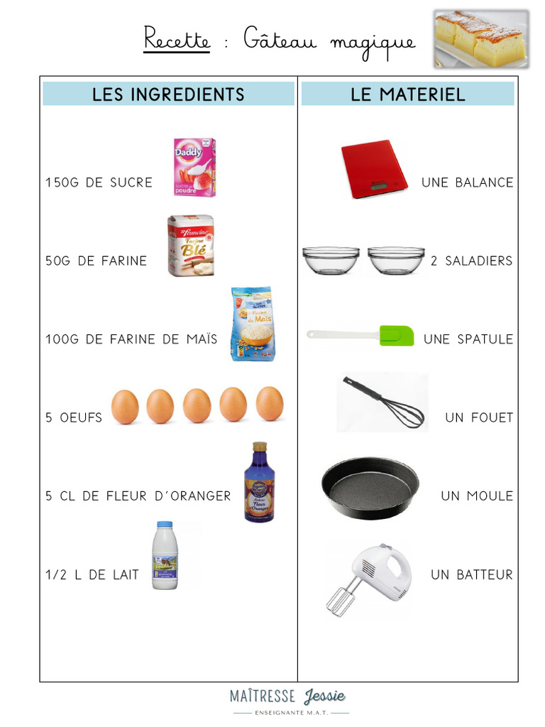 Gateau Magique | PDF