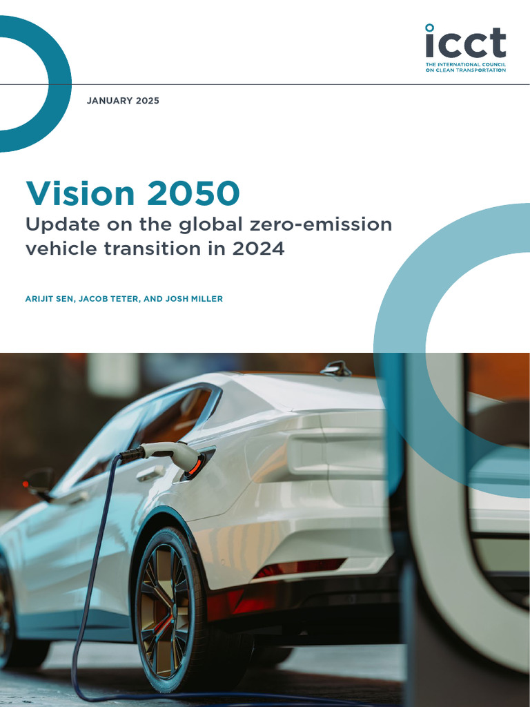 Vision-2050 | PDF | Emission Standard | Electric Vehicle