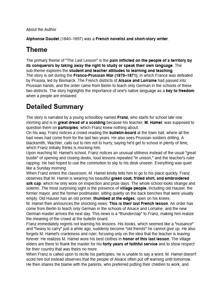 Make a Detailed Summary, Hard Words With Meaning i... | PDF | Perfect ...