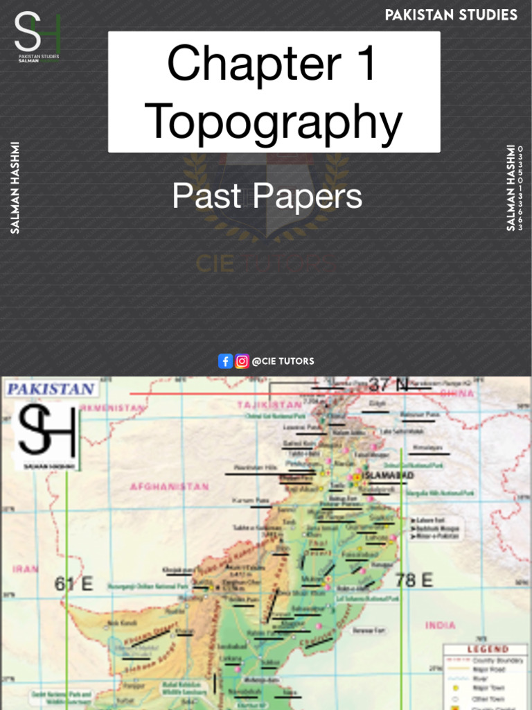 Chapter 1 Topography Past Papers Pdf Pdf