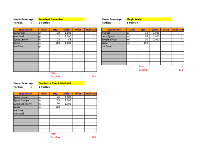 Cost Beverage Promo January-March 2026 | PDF