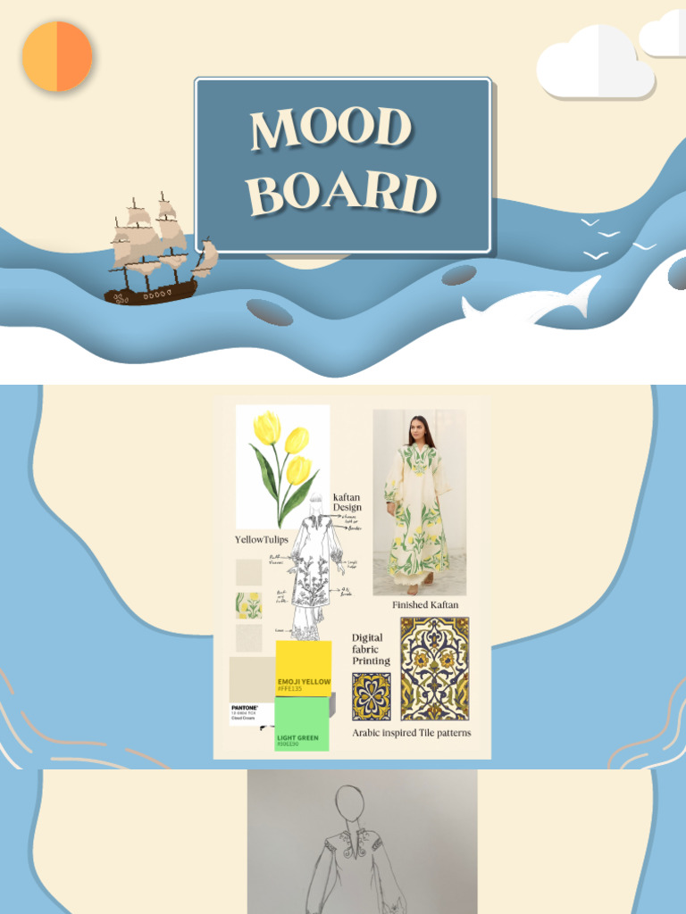 Blue Cream Aesthetic Illustration Group Project Presentation | PDF