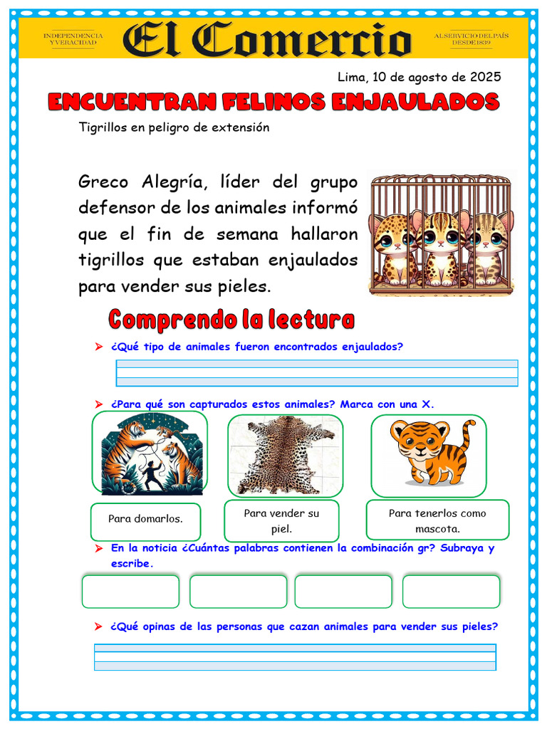 Ficha La Tigrilla Grecia | PDF