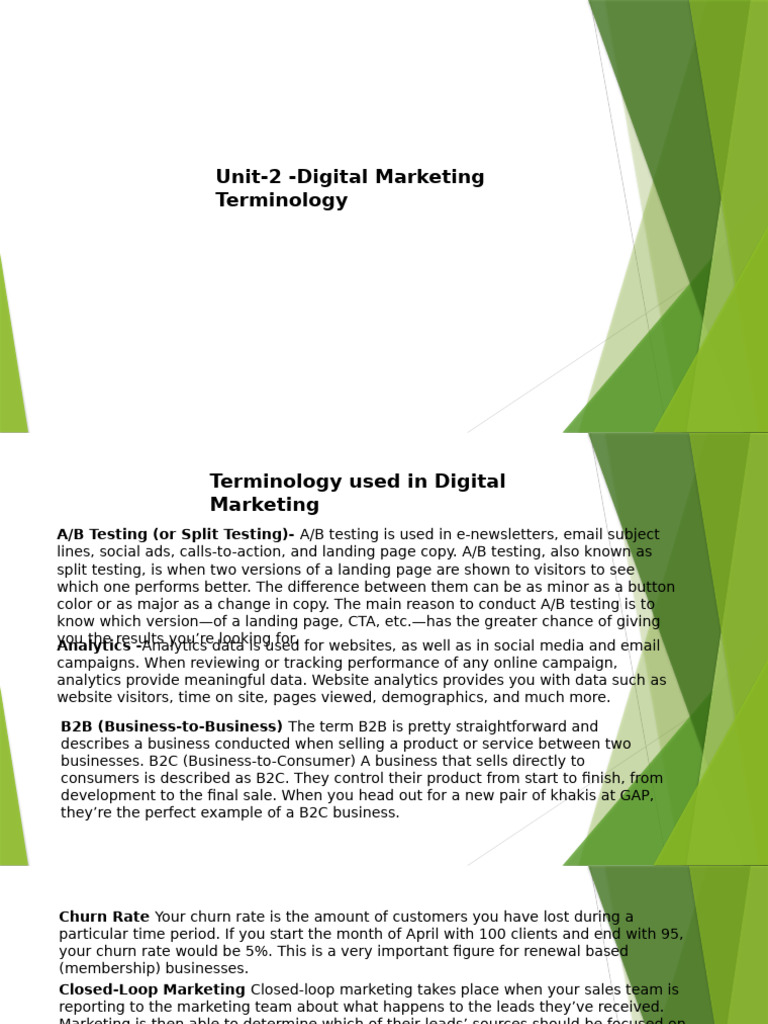 Unit 2 DM PPT (Autosaved) | PDF | Advertising | Social Media Marketing