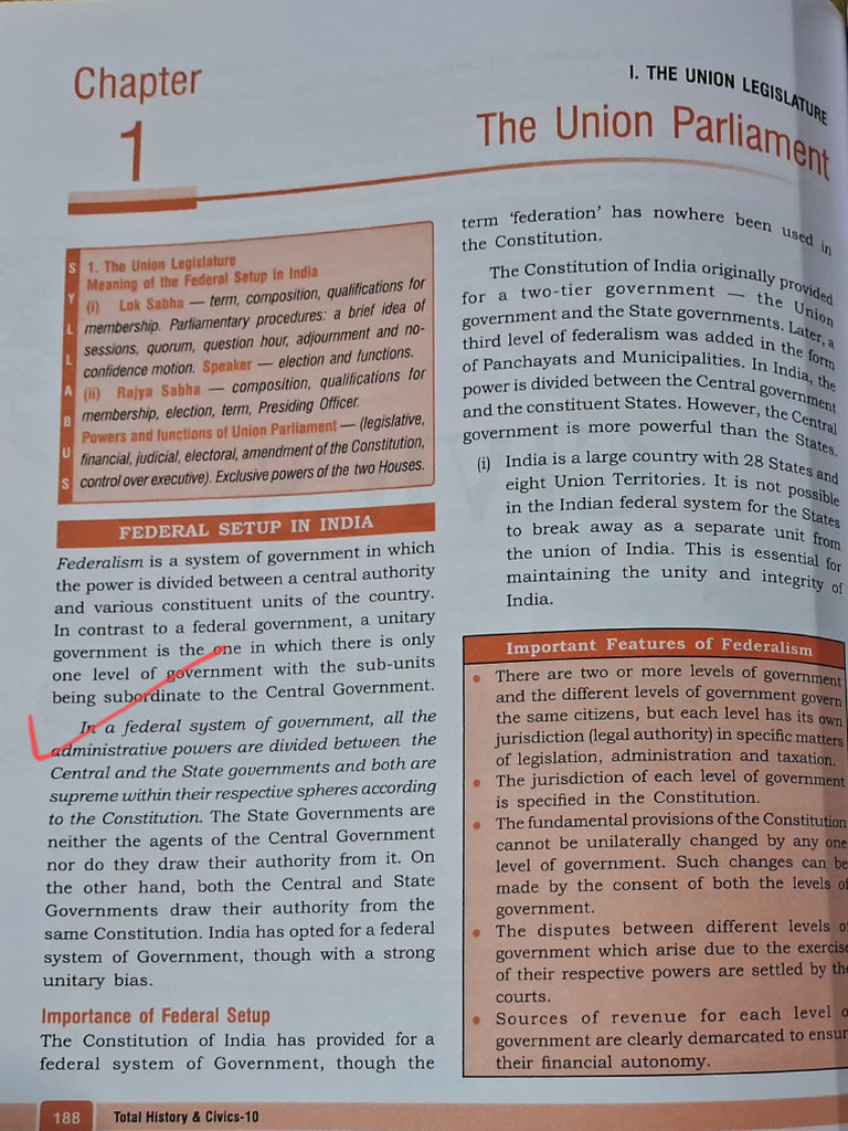 Extra Information, Civics Cl-10 | PDF