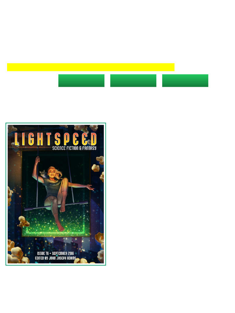 (Ebook) Lightspeed Magazine Issue 076 2016 Sep by John Joseph Adams ...