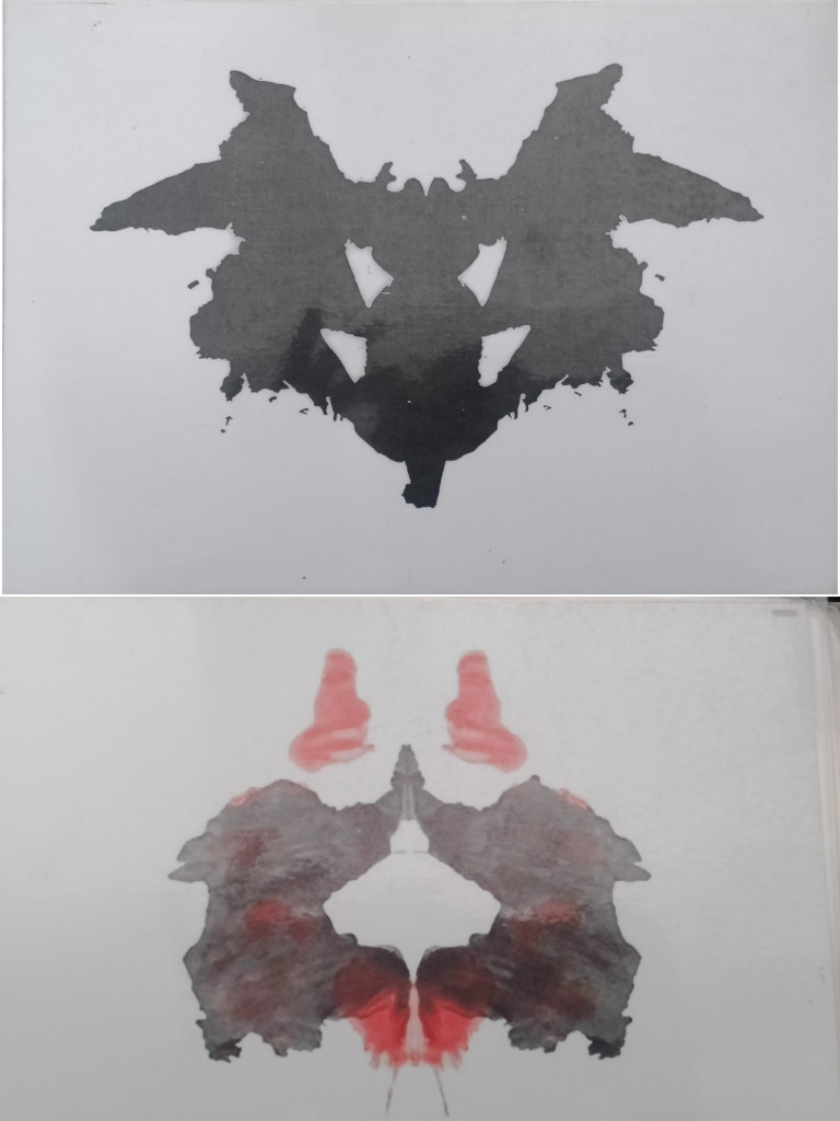Rorschach Inkblot Cards | PDF