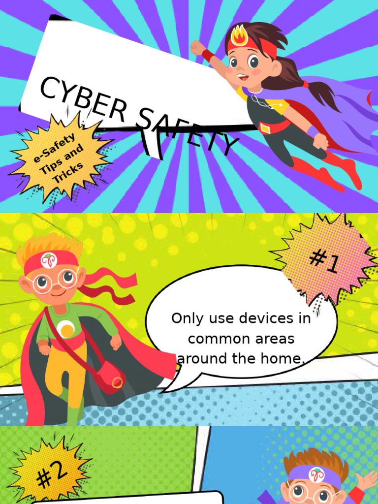 Superhero Cyber Safety Presentation in Colorful Comic Style - 20251105 ...