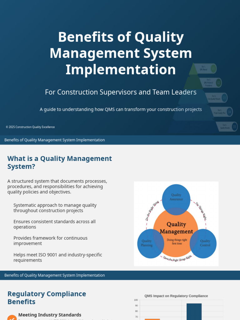 Benefits of Quality Management System Implementati 1 | PDF | Quality ...