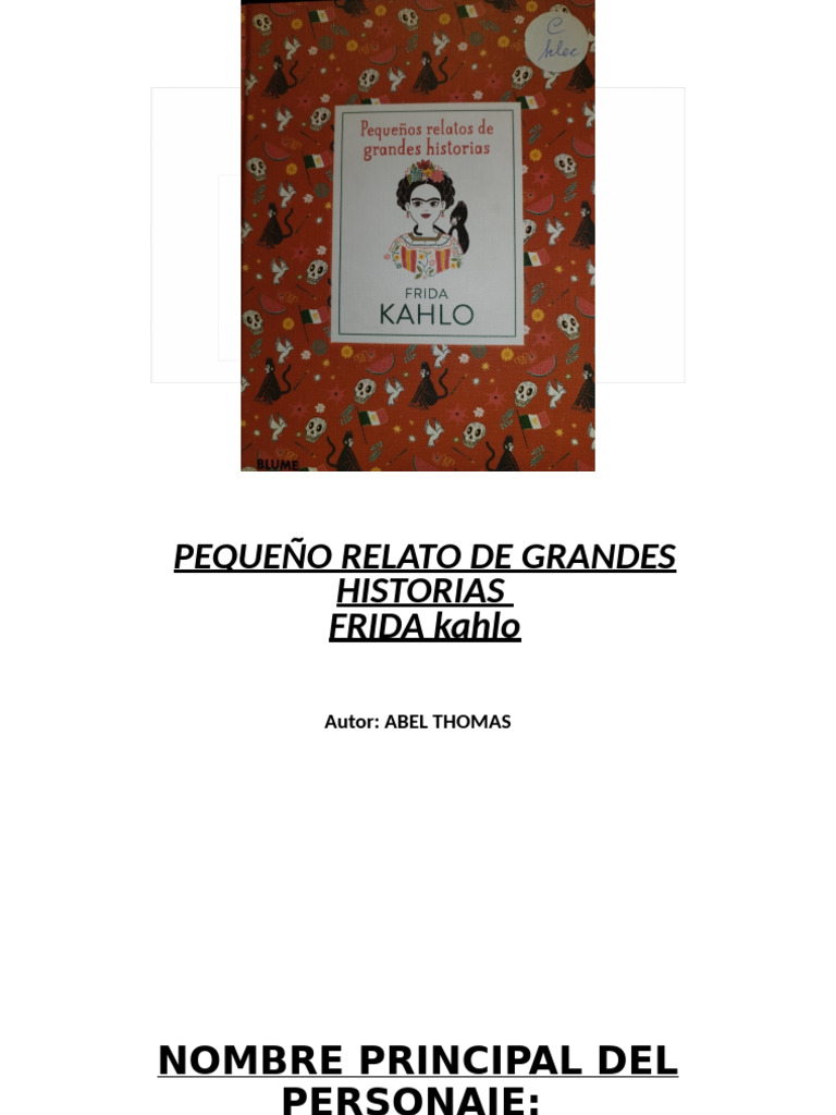 Libro Frida Kahlo | PDF