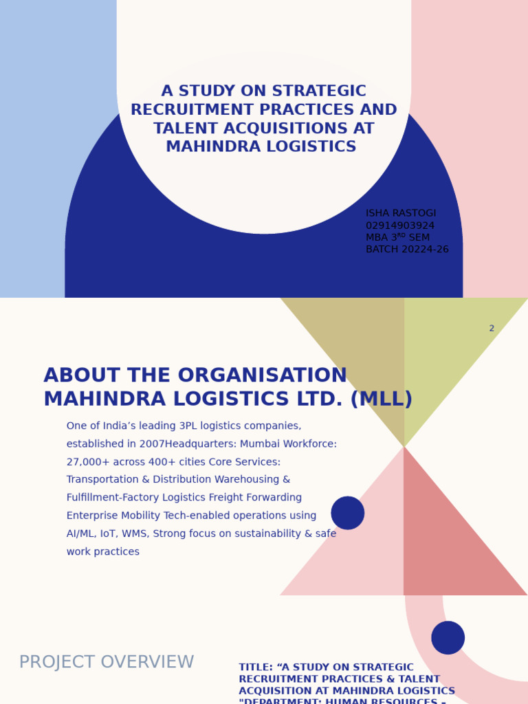 A Study On Strategic Recruitment Practices and Talent | PDF ...