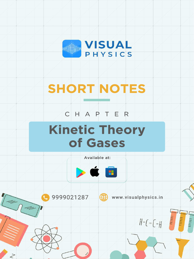 Kinetic Theory of Gases Notes by Visual Physics | PDF