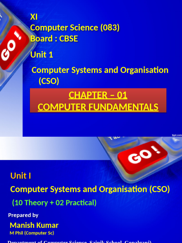 Chapter 1 Computer Fundamentals (2021-22) | PDF | Random Access Memory ...