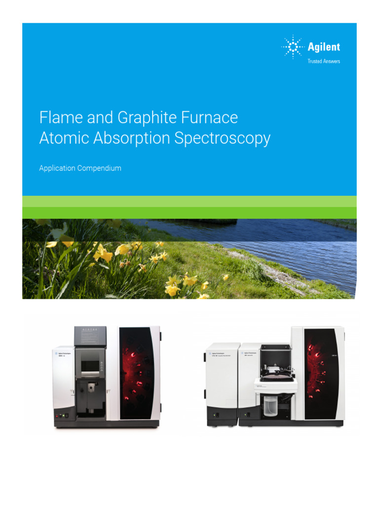 Flame and Graphite Furnace Atomic Absorption Spectros | PDF | Atomic ...