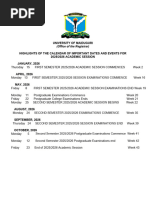 Monash University Academic Calendar 2025 | PDF