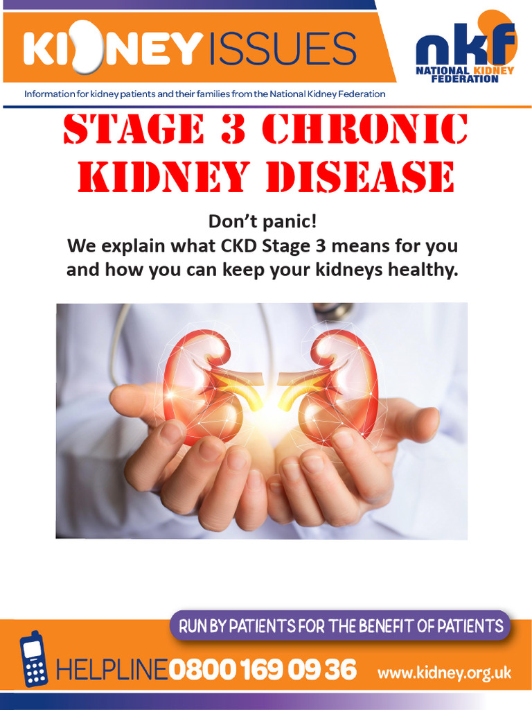 CKD Stage 3 PDF Version | PDF | Chronic Kidney Disease | Organ (Anatomy)