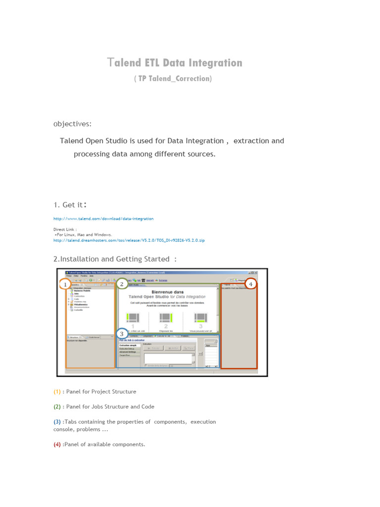 Tp2 Talent-BI CorrectionPartie | PDF | Comma Separated Values | Databases