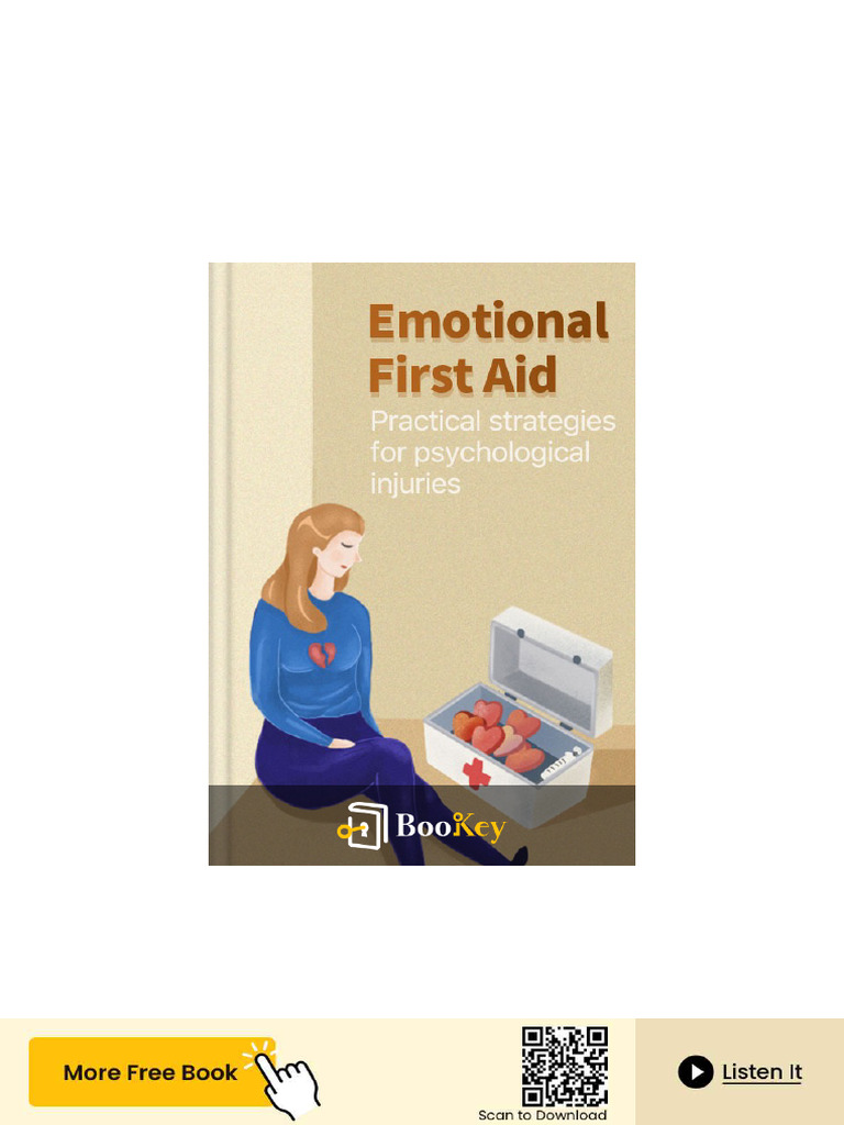 Emotional First Aid Strategies Guide | PDF | Loneliness | Self Esteem