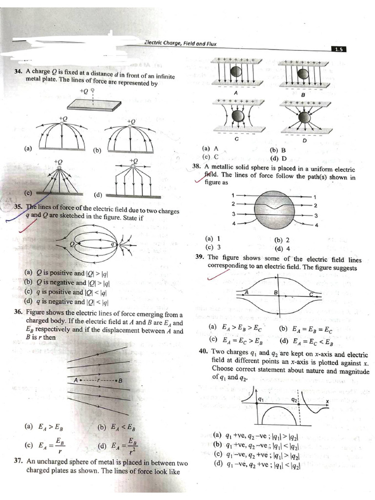 Electric Field | PDF
