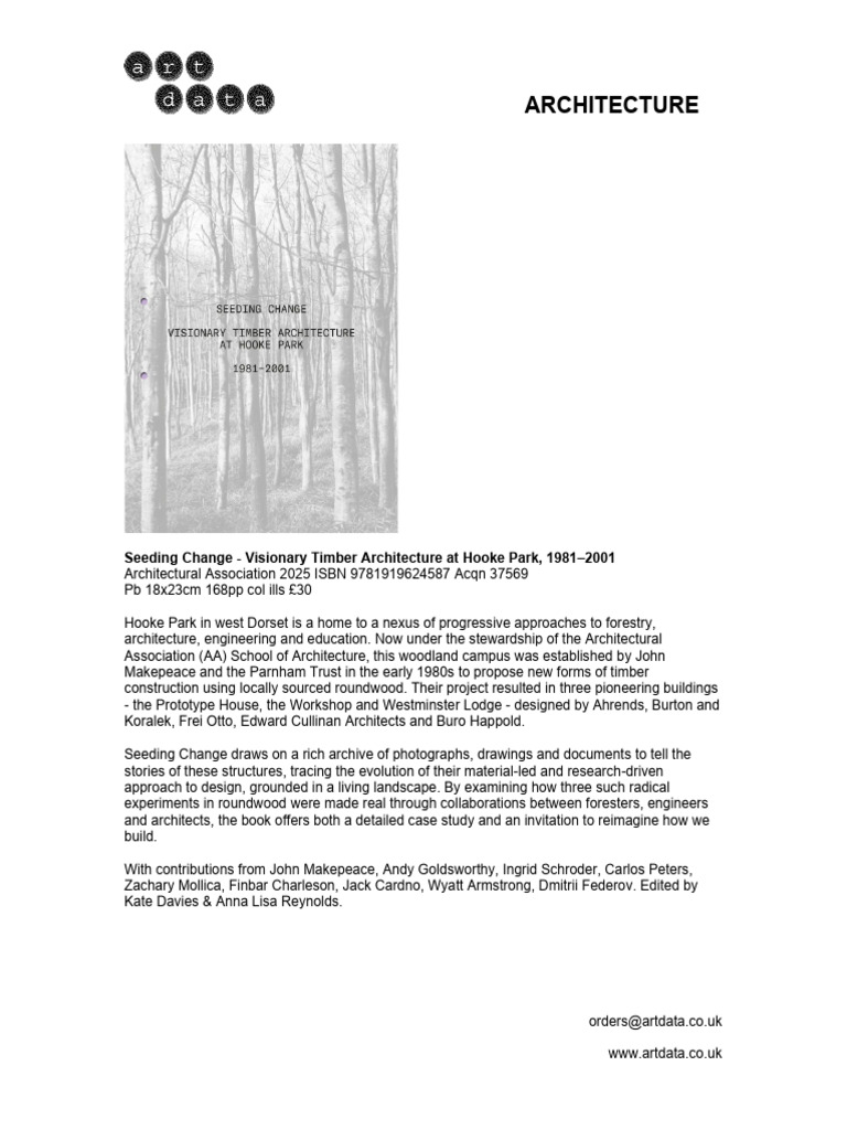 Visionary Timber Architecture at Hooke Park | PDF