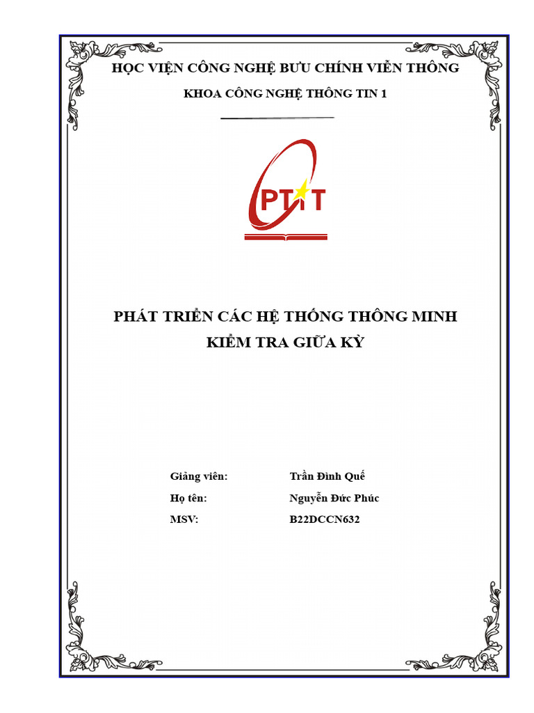 Kiemtra1 Cq3.07 Phucnd | PDF
