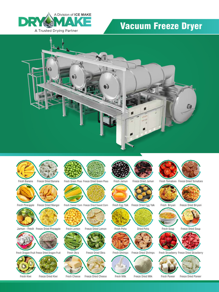 Vacuum Freeze Dryer Overview and Benefits | PDF | Freezing | Ice