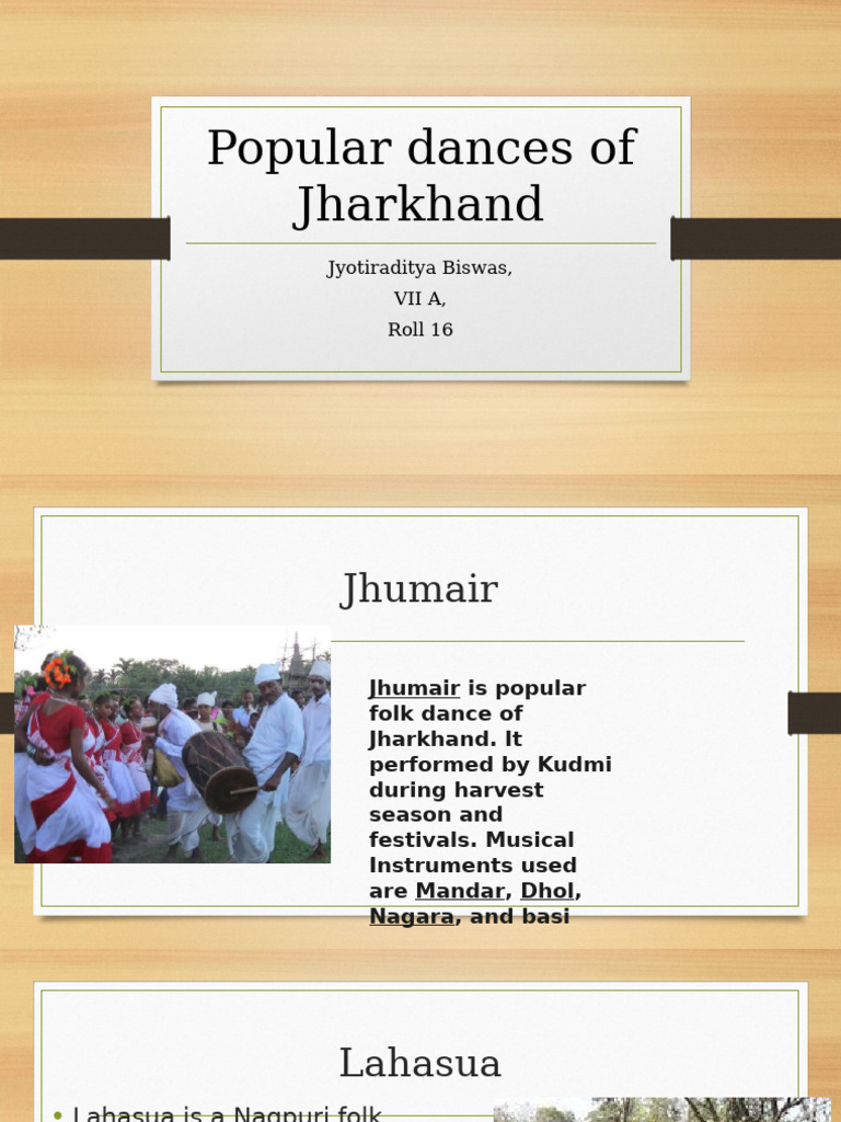 Popular Dances of Jharkhand | PDF