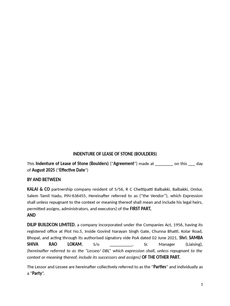 INDENTURE OF LEASE Modiifed INDENTURE OF LEASE Modiifed | PDF | Lease ...