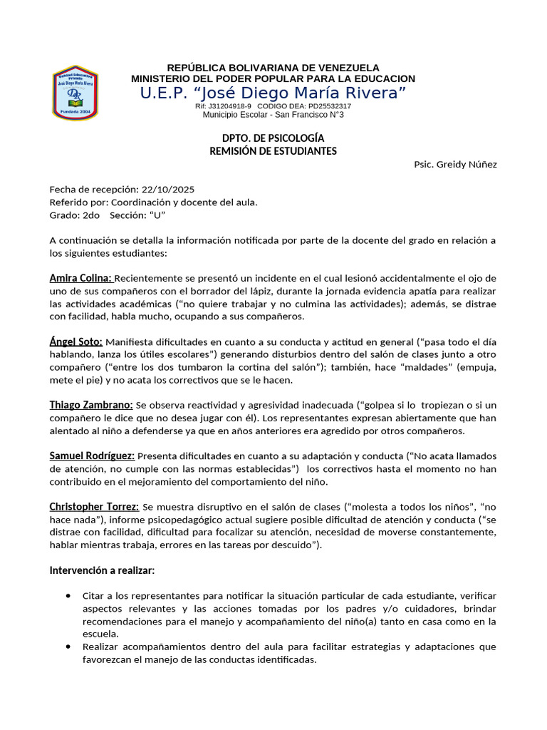 MEMBRETE | PDF | Comportamiento | Cognición