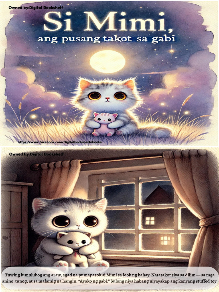 Si Mimi, Ang Pusang Takot Sa Gabi | PDF