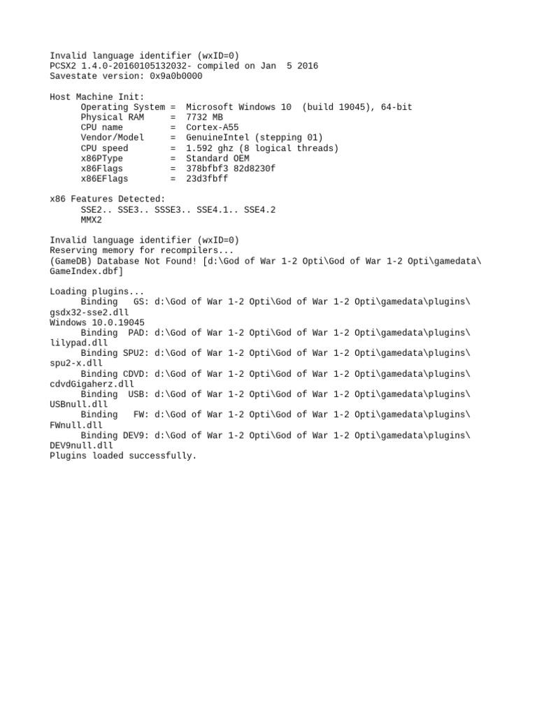 Emu Log | PDF