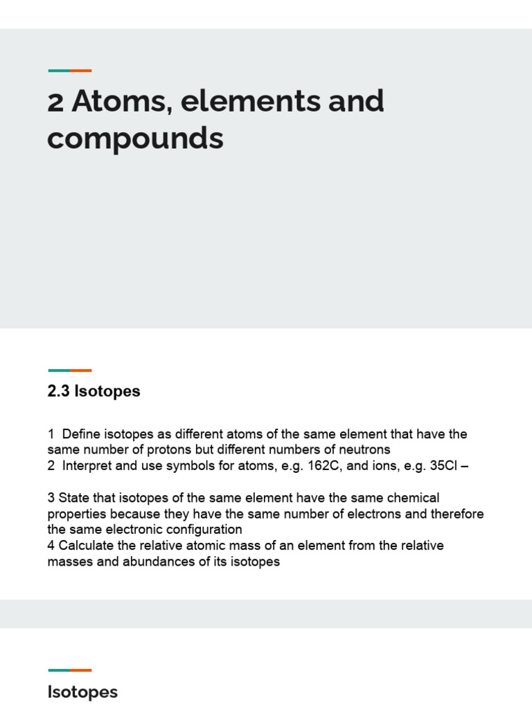 Understanding Isotopes and Their Properties | PDF
