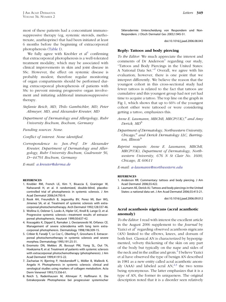 Acral Acanthosis Nigricans (Acral Acanthotic Anoma | PDF | Medical ...