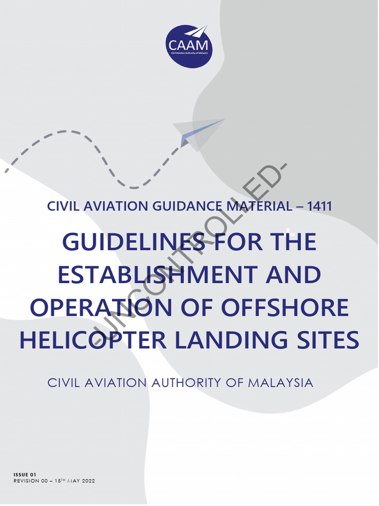 CAGM 1411 Guidelines For The Establishment and Operation of Onshore ...