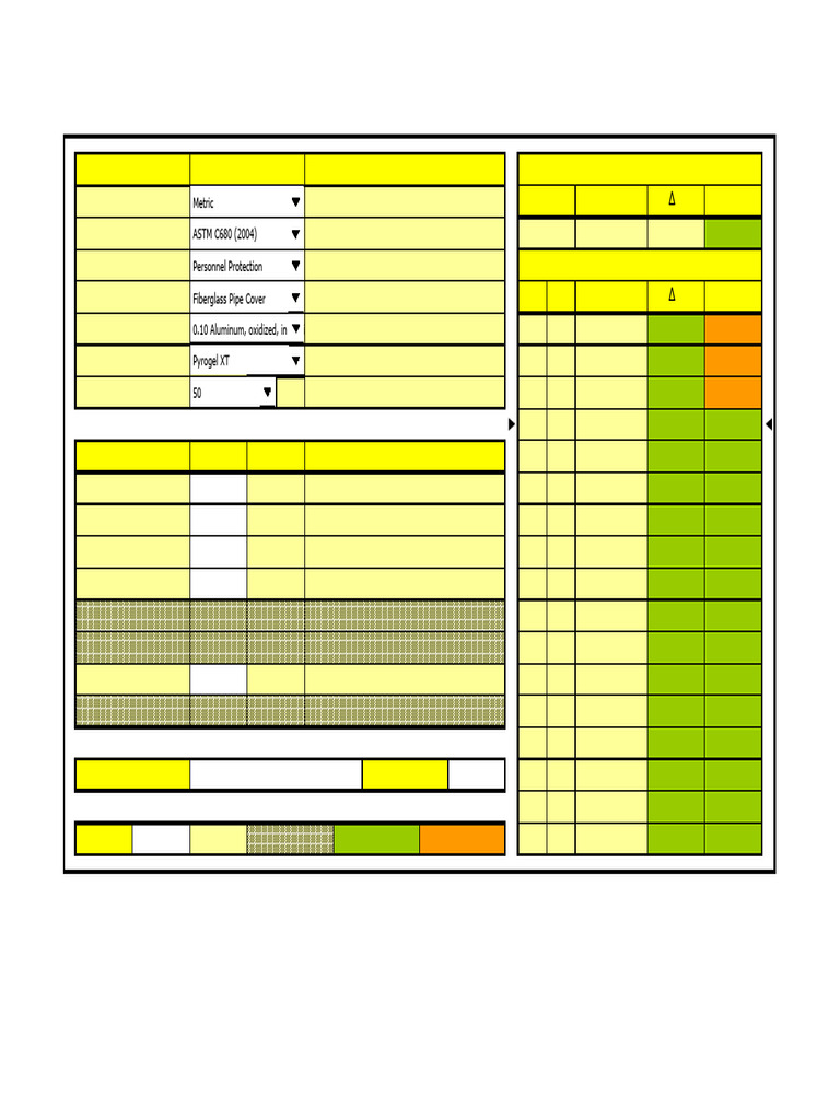 Aspen Aerogels Thickness Calculator | PDF | Thermal Insulation ...