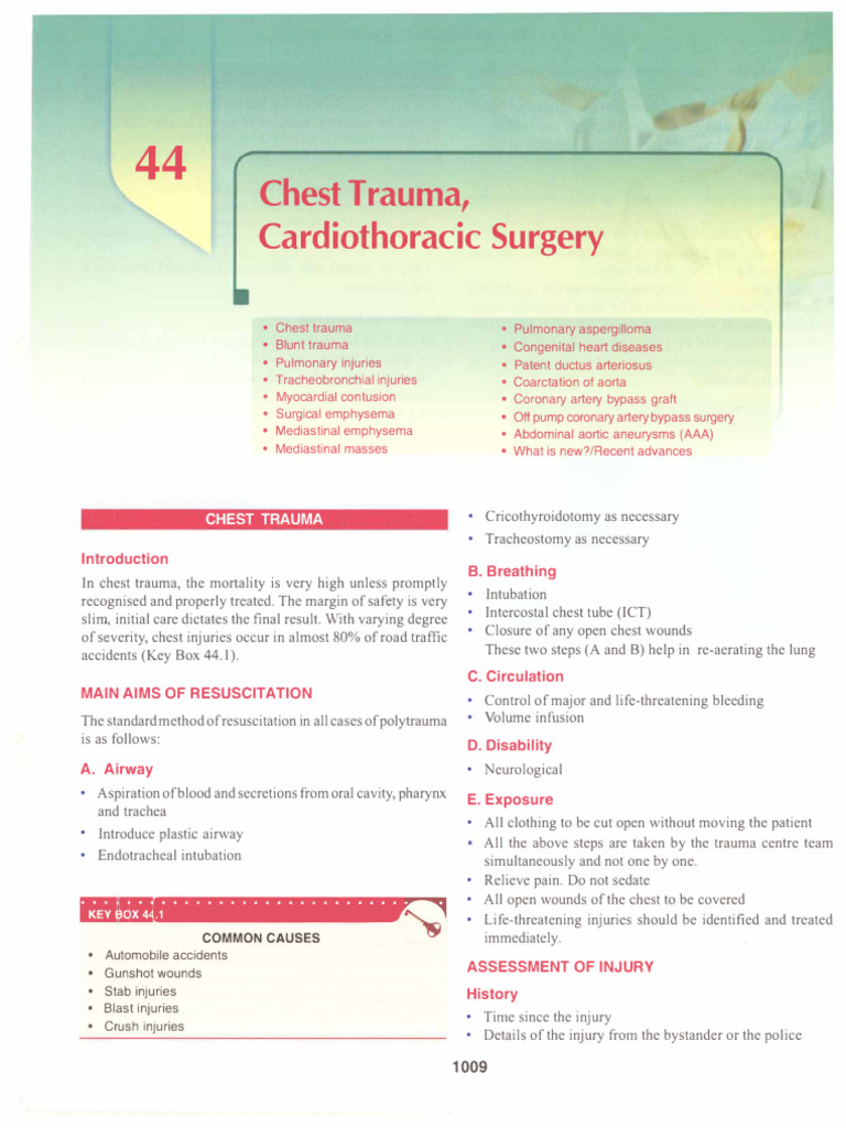 Chest | PDF | Thorax | Lung