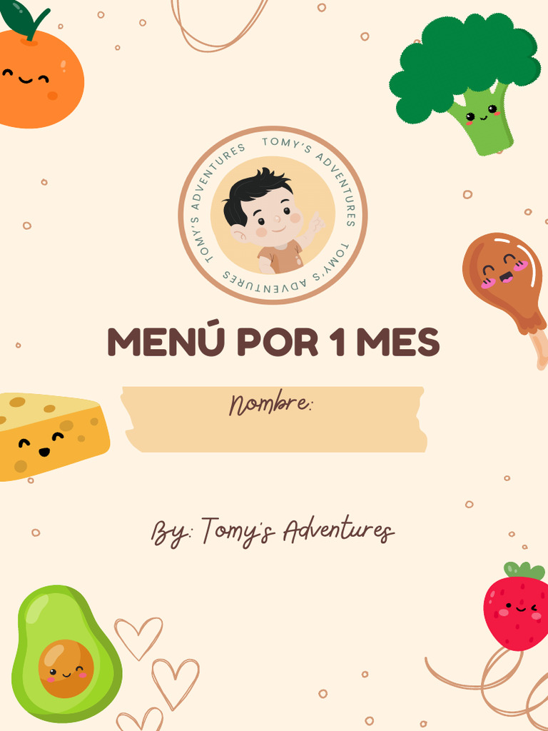 MEN%C3%9A+POR+1+MES++RECETARIO+2 | PDF | Tortita | ensalada