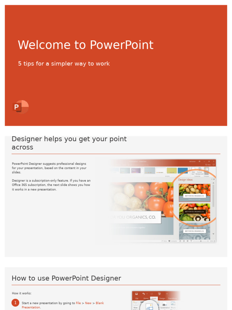 Welcome to PowerPoint | PDF | Microsoft Power Point | Microsoft Windows