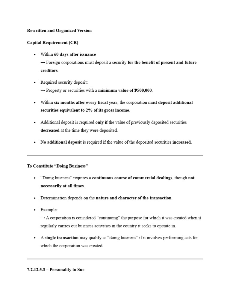 Loise Notes Law 1 | PDF | License | Securities (Finance)