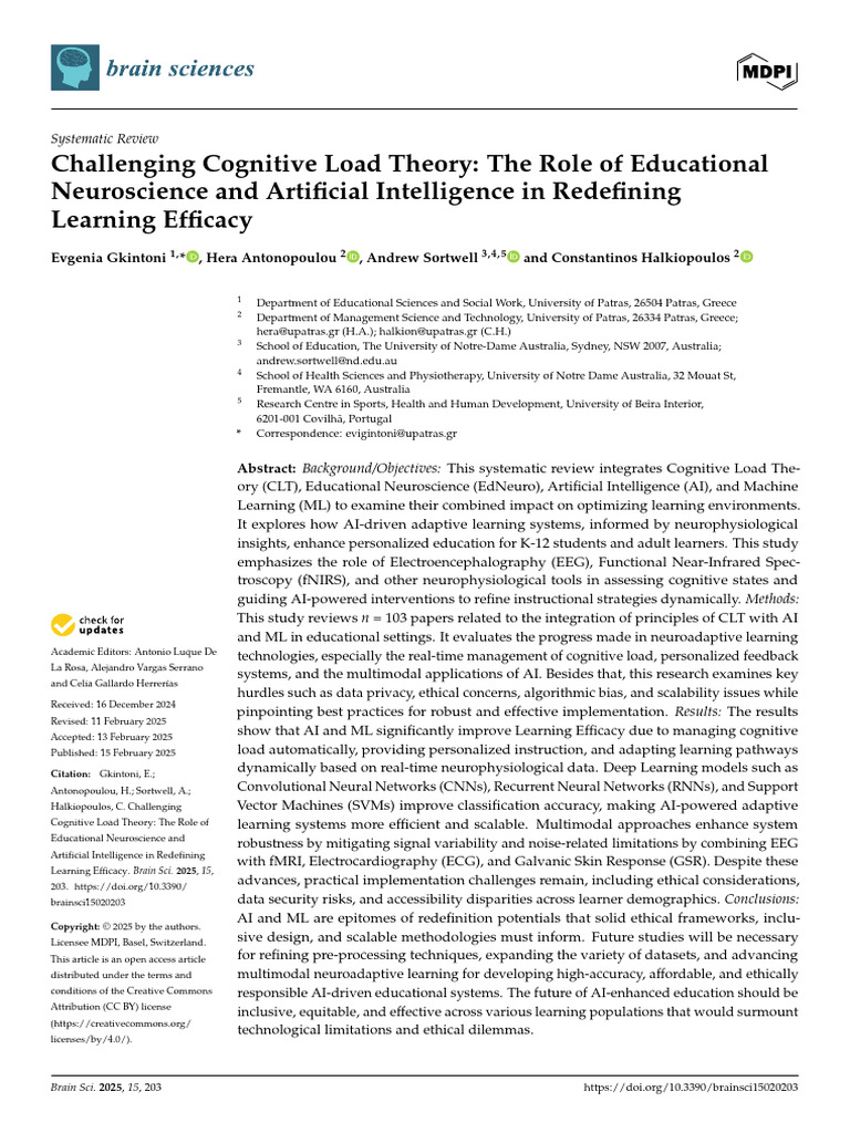 Redefining Learning Efficacy with AI | PDF | Machine Learning ...