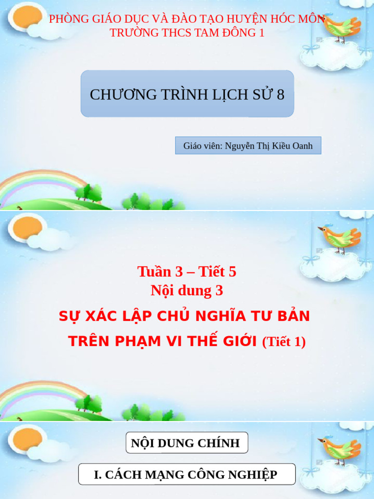 Bai 3 Chu Nghia Tu Ban Duoc Xac Lap Tren Pham Vi The Gioi | PDF