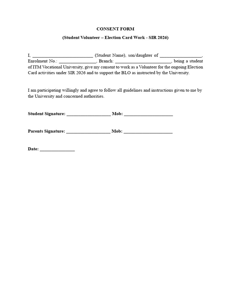 Consent Form | PDF