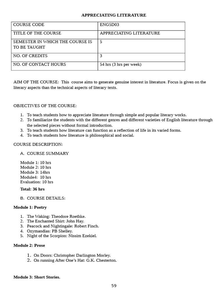 Open Course | PDF