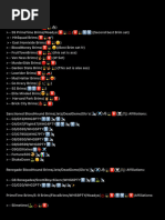 Trinitario Codes and Symbols | PDF